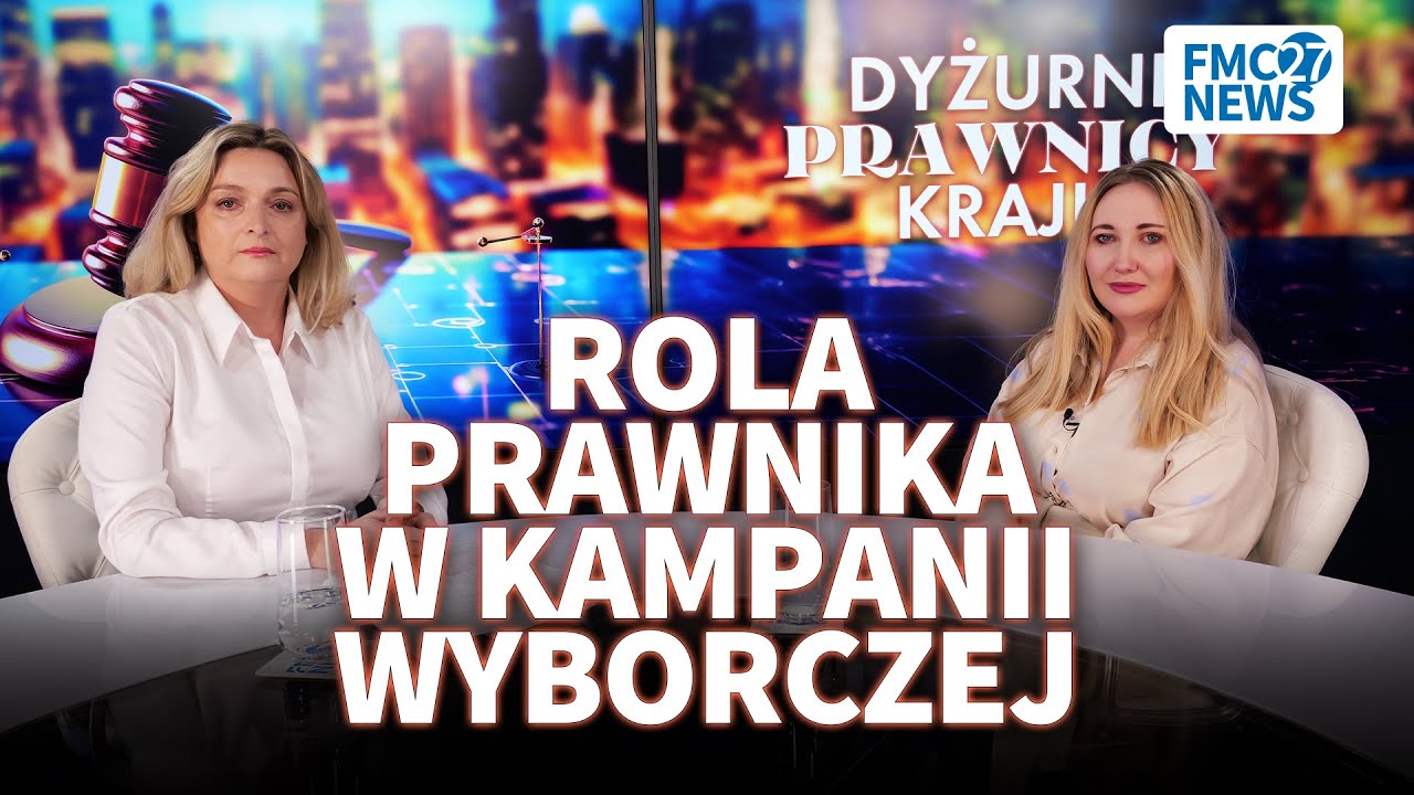 Dyżurni prawnicy kraju: Zofia Gajewska, Klaudyna Rybak - Rola prawnika ...