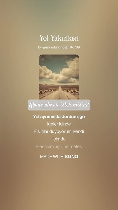 Yol Yakınken - YouTube