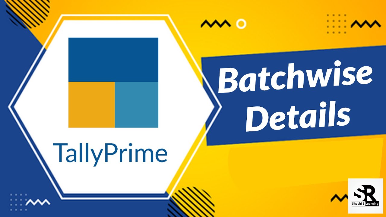BATCHWISE DETAILS IN TALLY PRIME - YouTube