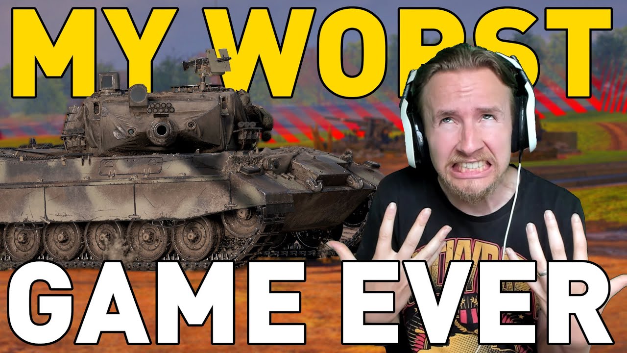 My Worst Game EVER until... World of Tanks - YouTube
