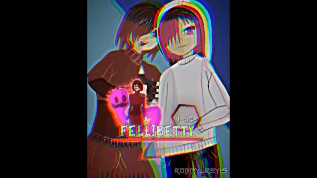 UnderTale AU | OC VS | Fell!Betty VS Coder!Sans | 😔 - YouTube