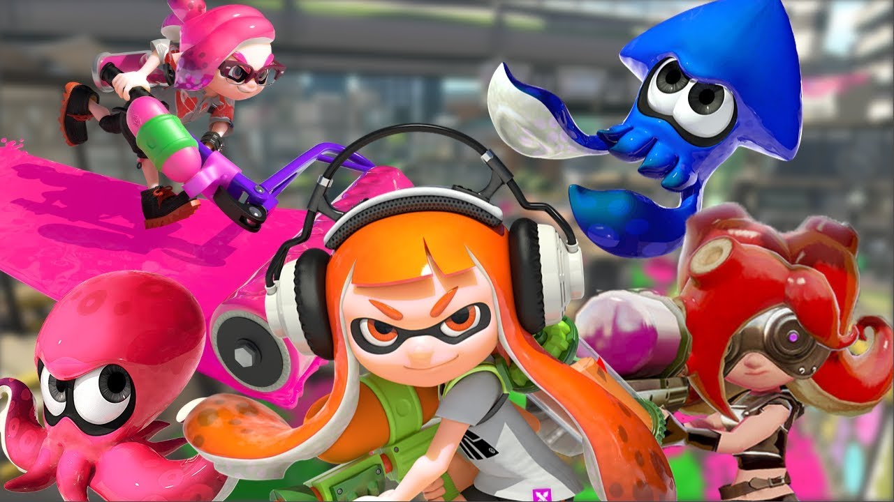 Funny Splatoon Shorts #2 - YouTube