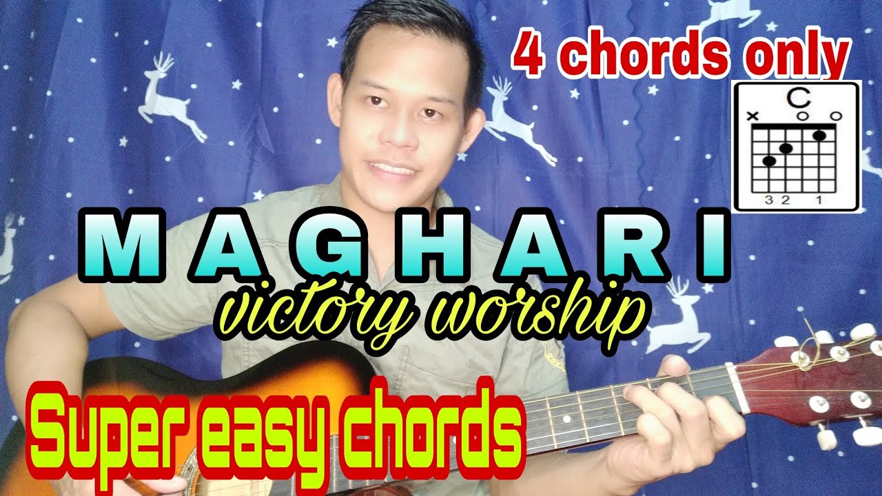 maghari guitar tutorial by victory worship super easy guitar chords ...