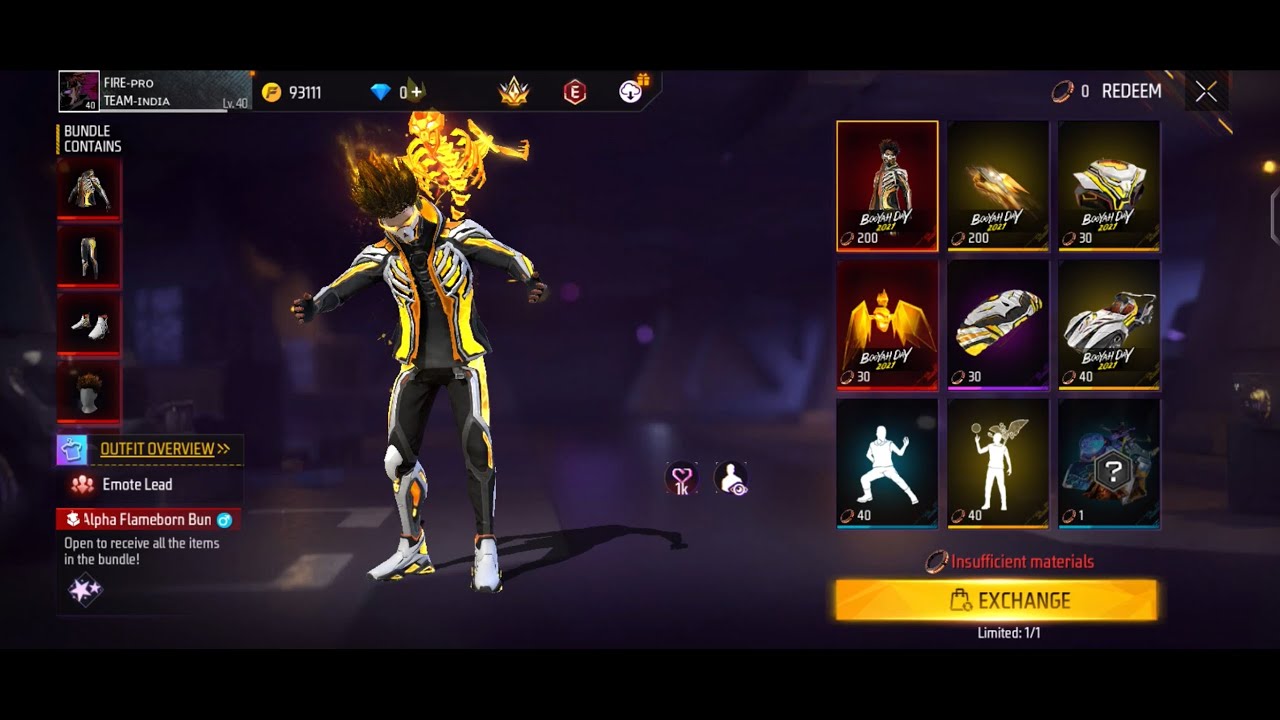 Legendary Alpha Flameborn Bundle Return Token Royal Event update - YouTube