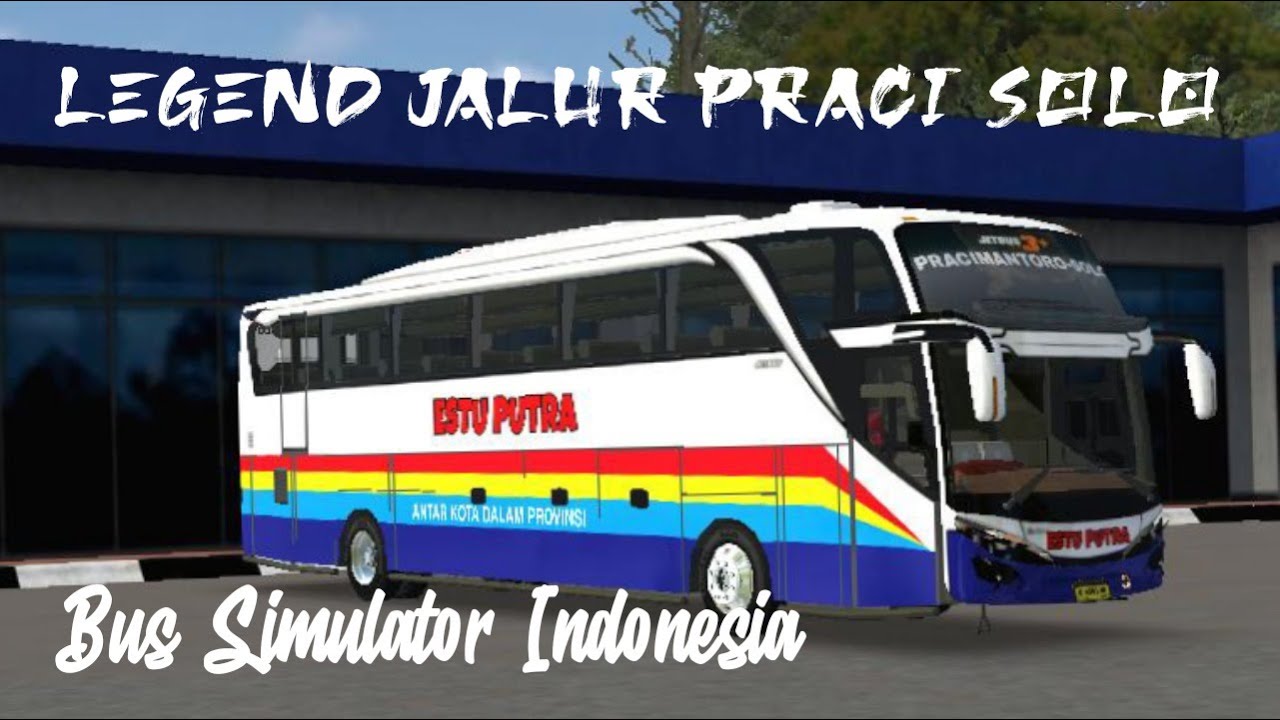 Live Bus Simulator Indonesia (Legend Wonogiri) - YouTube