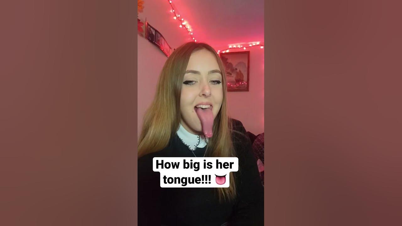 You Wont Believe What This Girl Can Do With Her Tongue 👅🤯 Shorts Youtube
