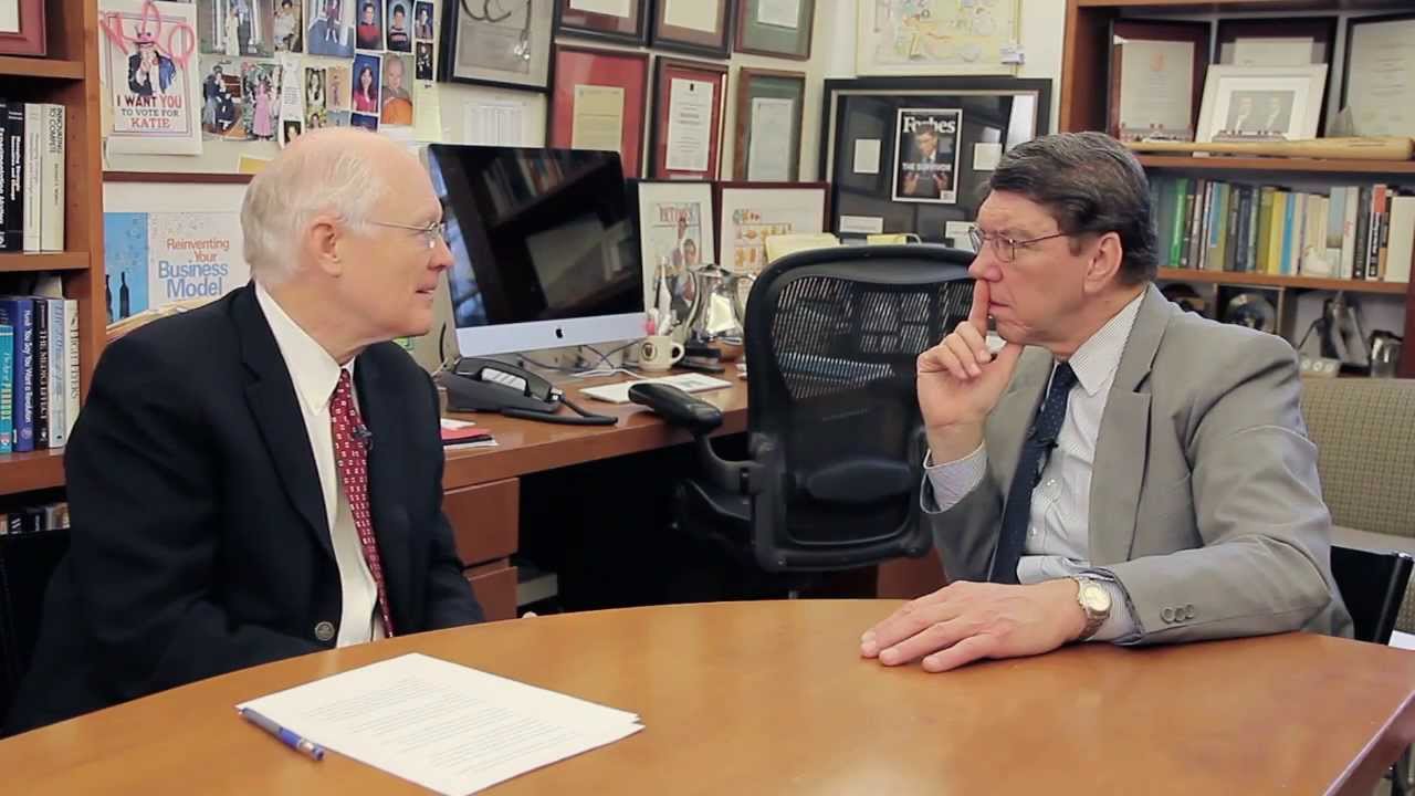 Dr. Clayton Christensen & Randy Best | A conversation - YouTube