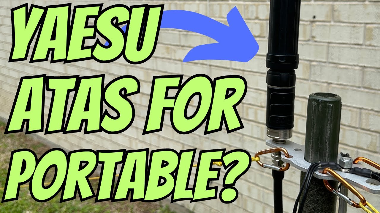 Can You Use The Yaesu ATAS Antenna For Portable Ham Radio? - YouTube
