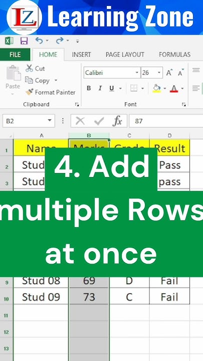 Top 5 Excel Tips & Tricks | Top 5 Excel Interview Questions | Learning Zone #exceltricks # ...
