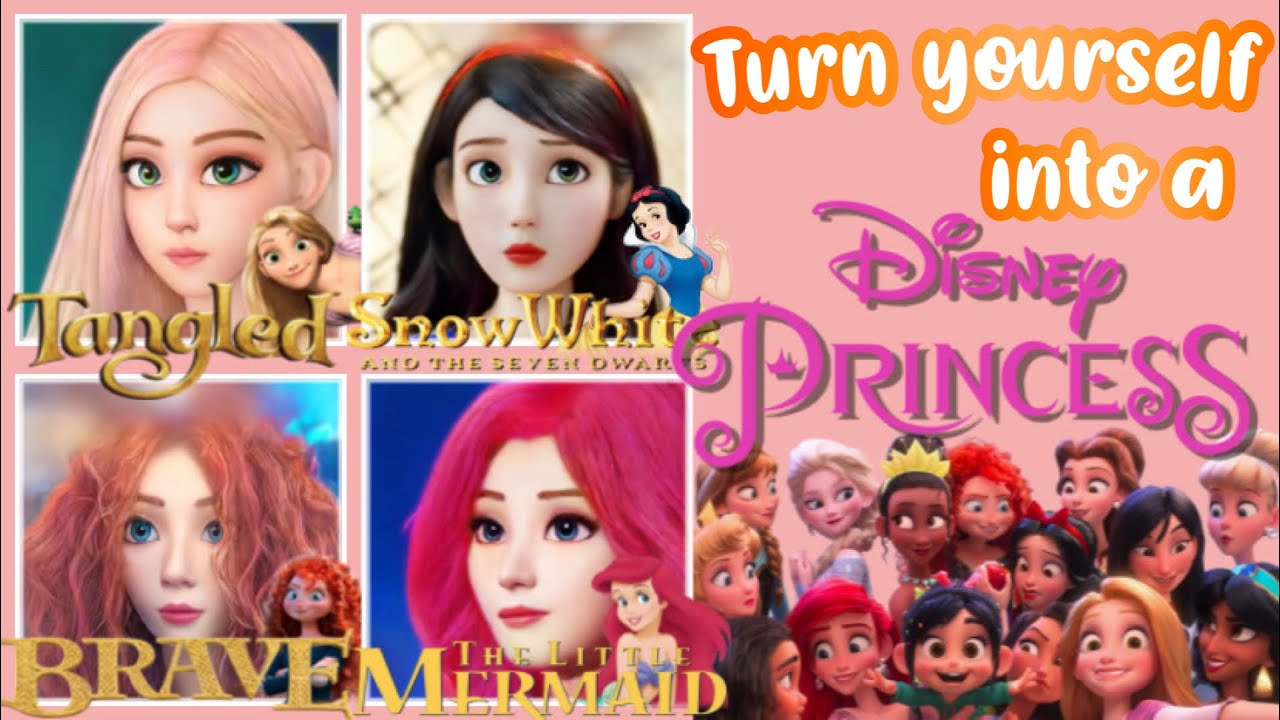 Turn yourself into a Disney Princess - YouTube