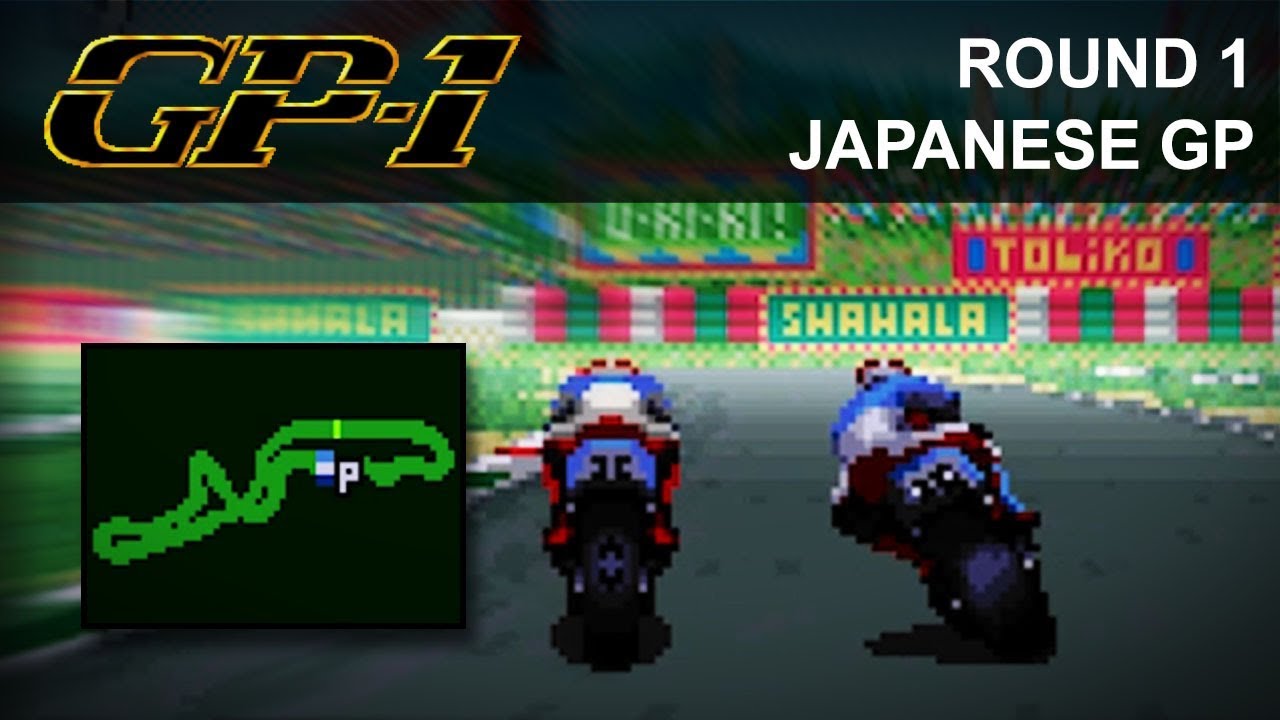 GP-1 (SNES) - Round 1: Japanese GP Gameplay - YouTube