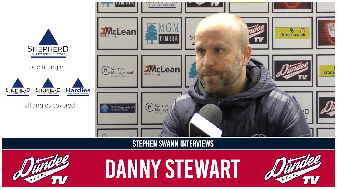 Danny Stewart post game interview - YouTube