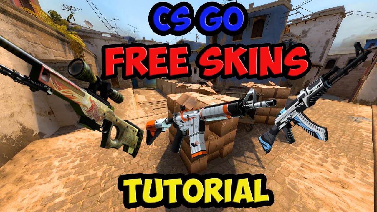 CS GO : How To Get Free Skins - YouTube