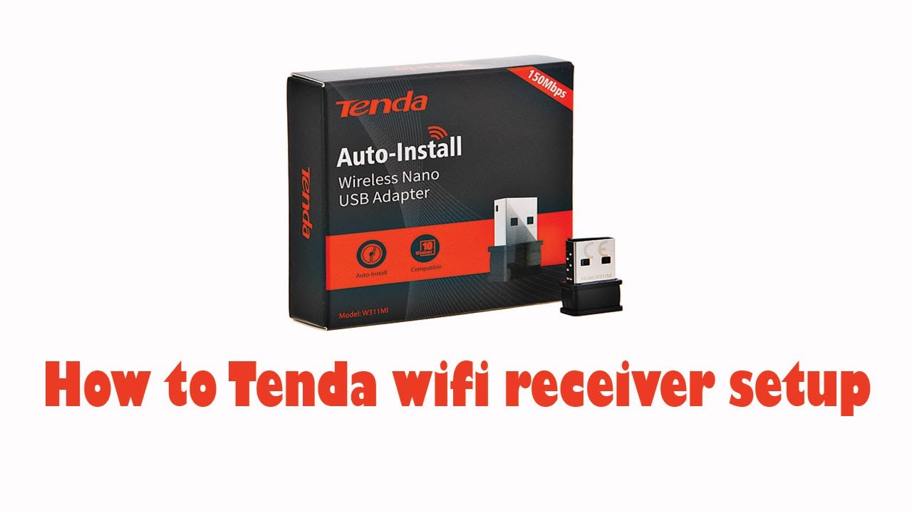 How to Tenda wifi driver setup | Badisco is live! - YouTube