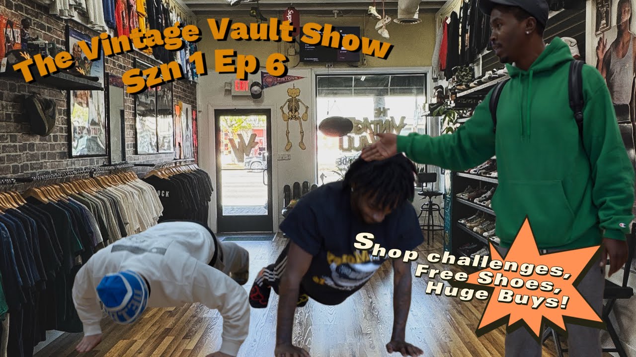 The Vintage Vault Show Episode 6.Sneaker Buyouts, Free Sacai Blazers ...
