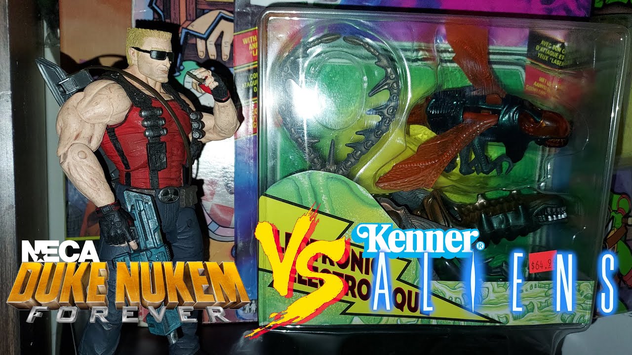 Collectible Wars - NECA Duke Nukem Forever VS Kenner Aliens Swarm ...