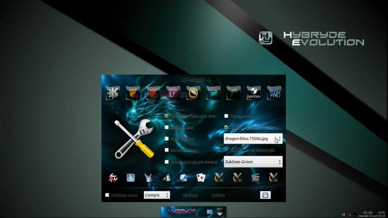 Hybryde EVOLUTION 12.04 Trailer (GNU/Linux) [HD] - YouTube