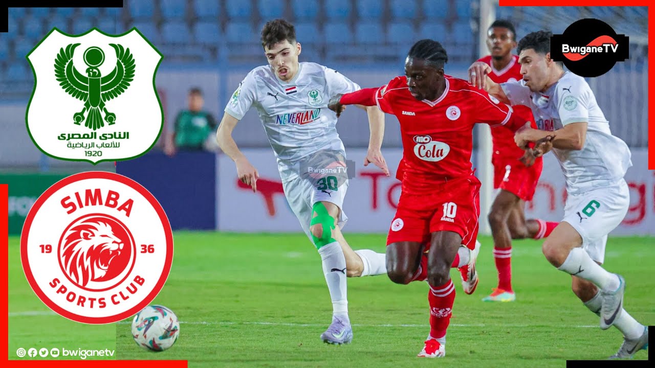 🔴LIVE; AL MASRY VS SIMBA SC / CAF CONFEDERATION CUP 2025 - YouTube
