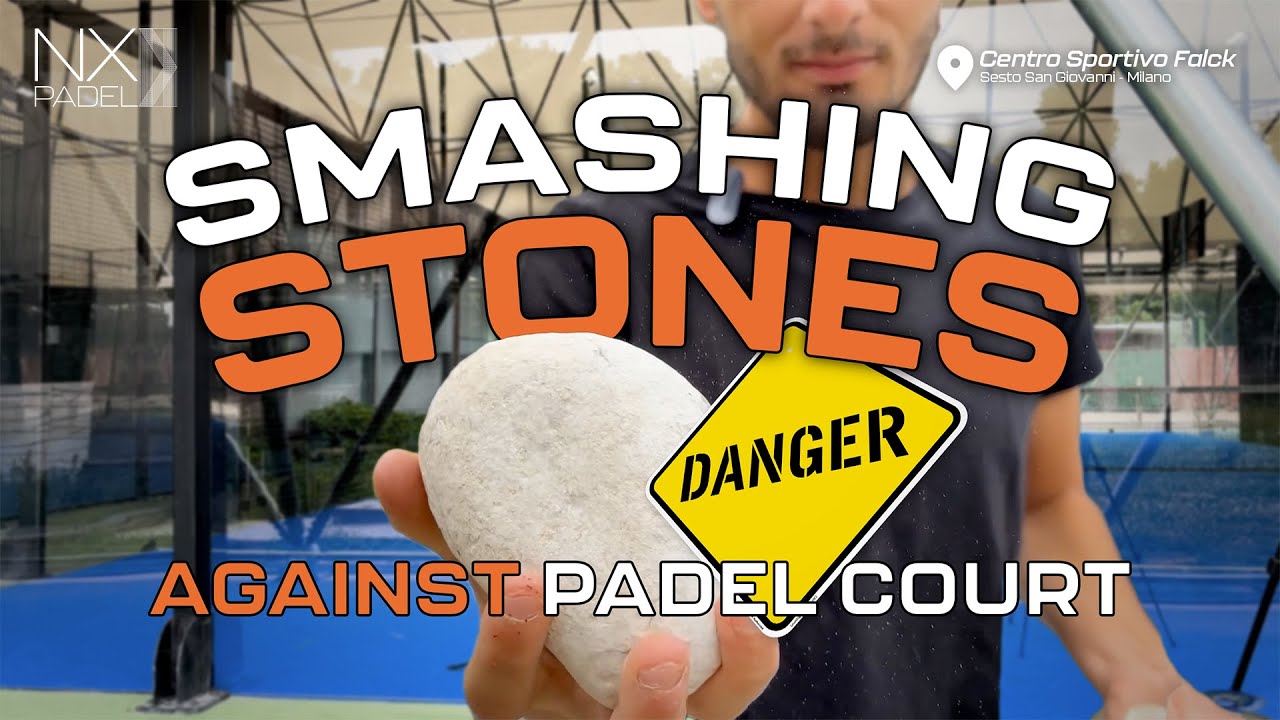 Padel Courts vs Vandalism: The First Padel Glass Crash Test with Stones ...