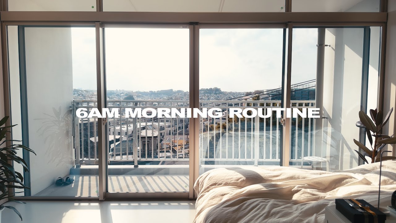 VLOG｜1人暮らしの朝活モーニングルーティン｜6am Morning Routine Japan - YouTube