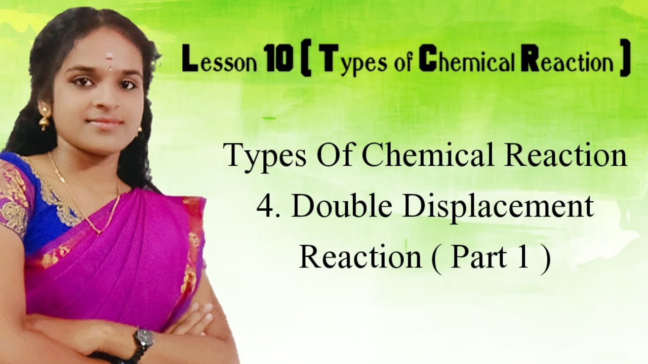 Types of Chemical Reaction 4. Double displacement Reaction - YouTube