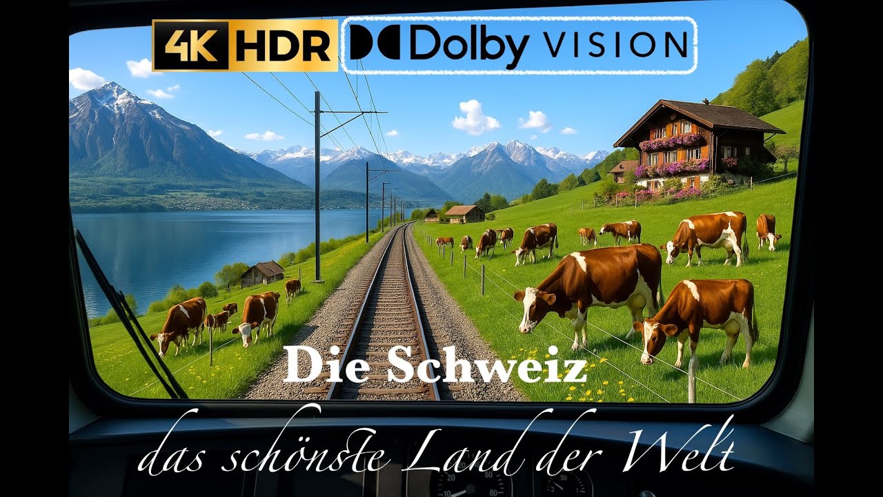 Cab ride special - Switzerland's best scenic train cab ride / Train ...
