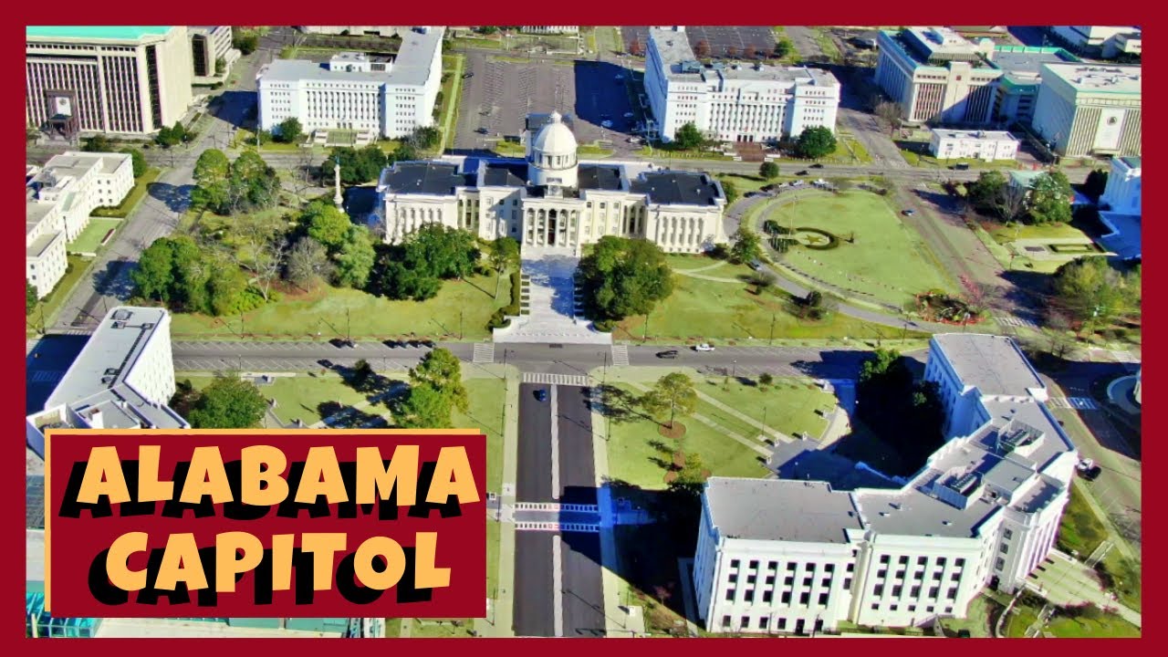 Alabama State Capitol Drone Video - YouTube