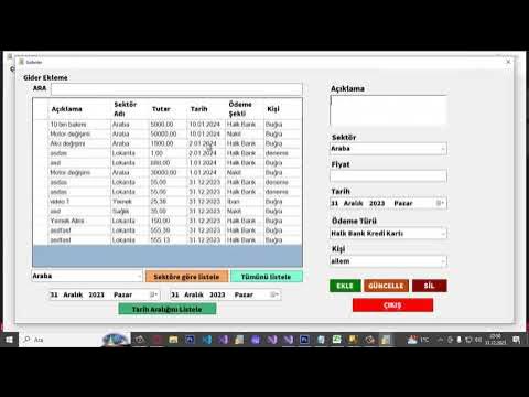 Kullanımı basit Muhasebe Programı - YouTube