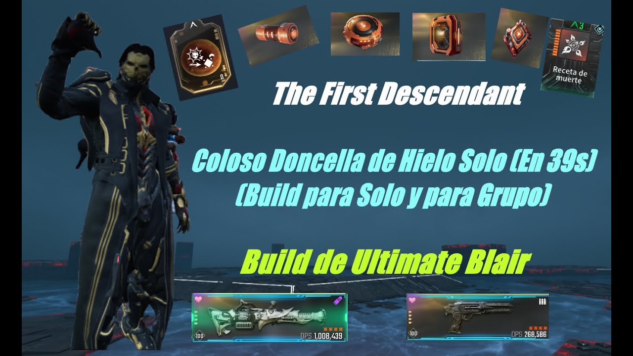 The First Descendant Doncella de Hielo En 39s (Build para solo y Grupo ...
