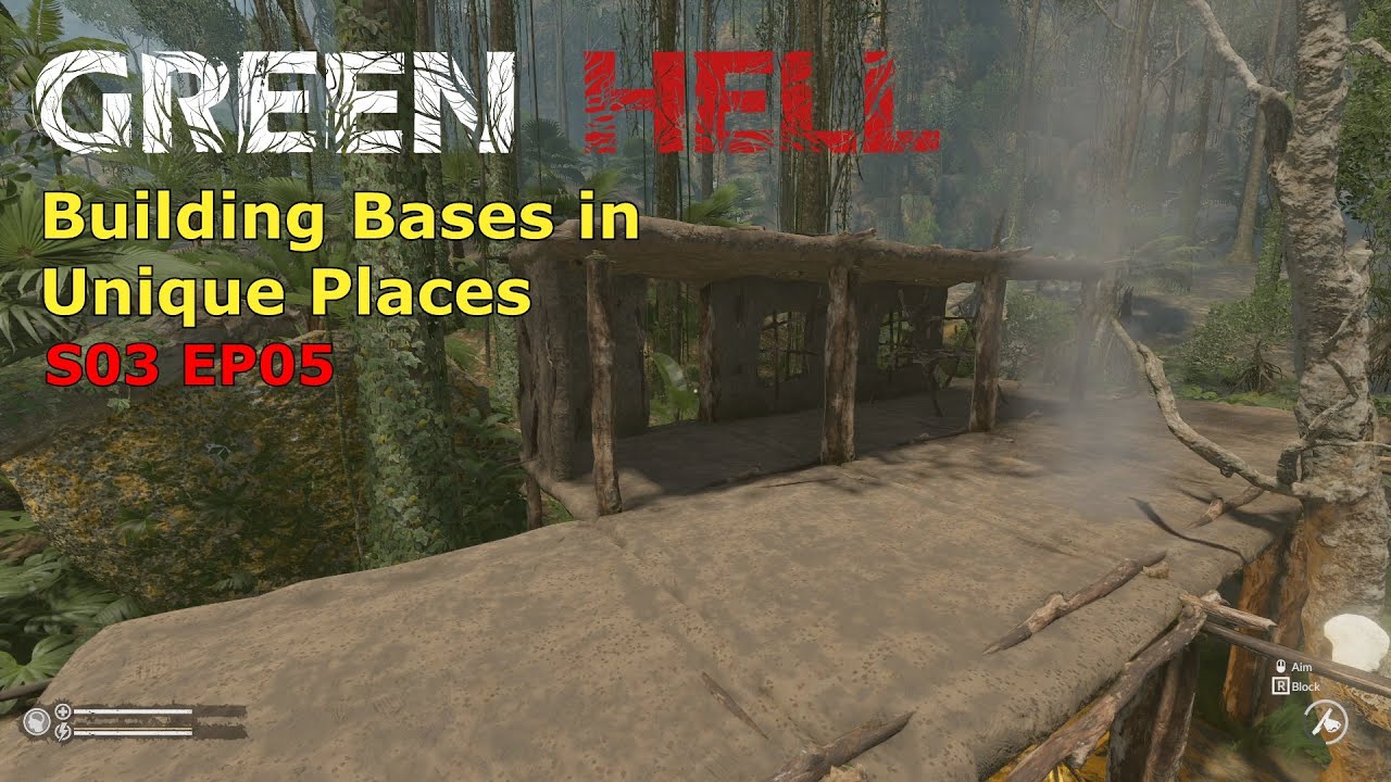 The Joy of Building | Green Hell | Building Bases in Unique Places ...