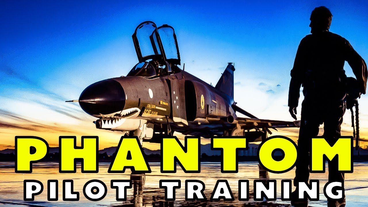Phantom Pilot Training RAF 70s colour enhanced footage - YouTube