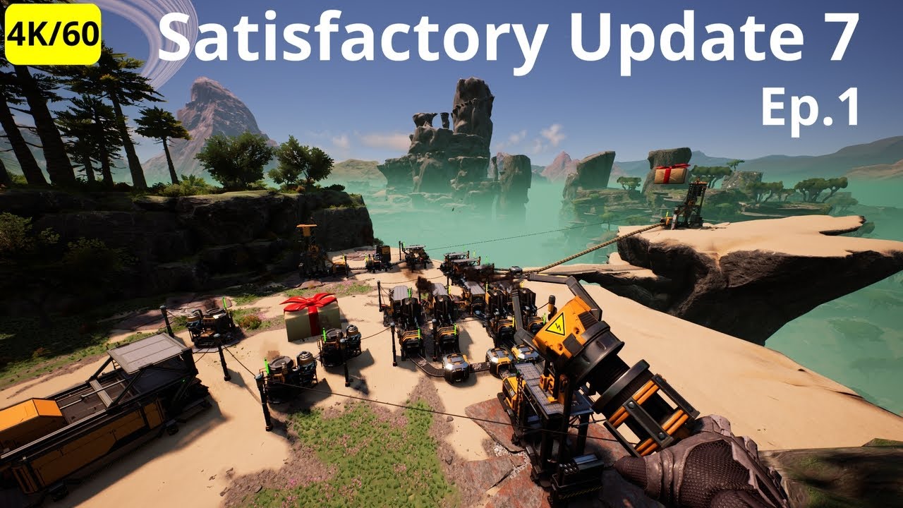 Satisfactory Update 7 Ep 1 - YouTube