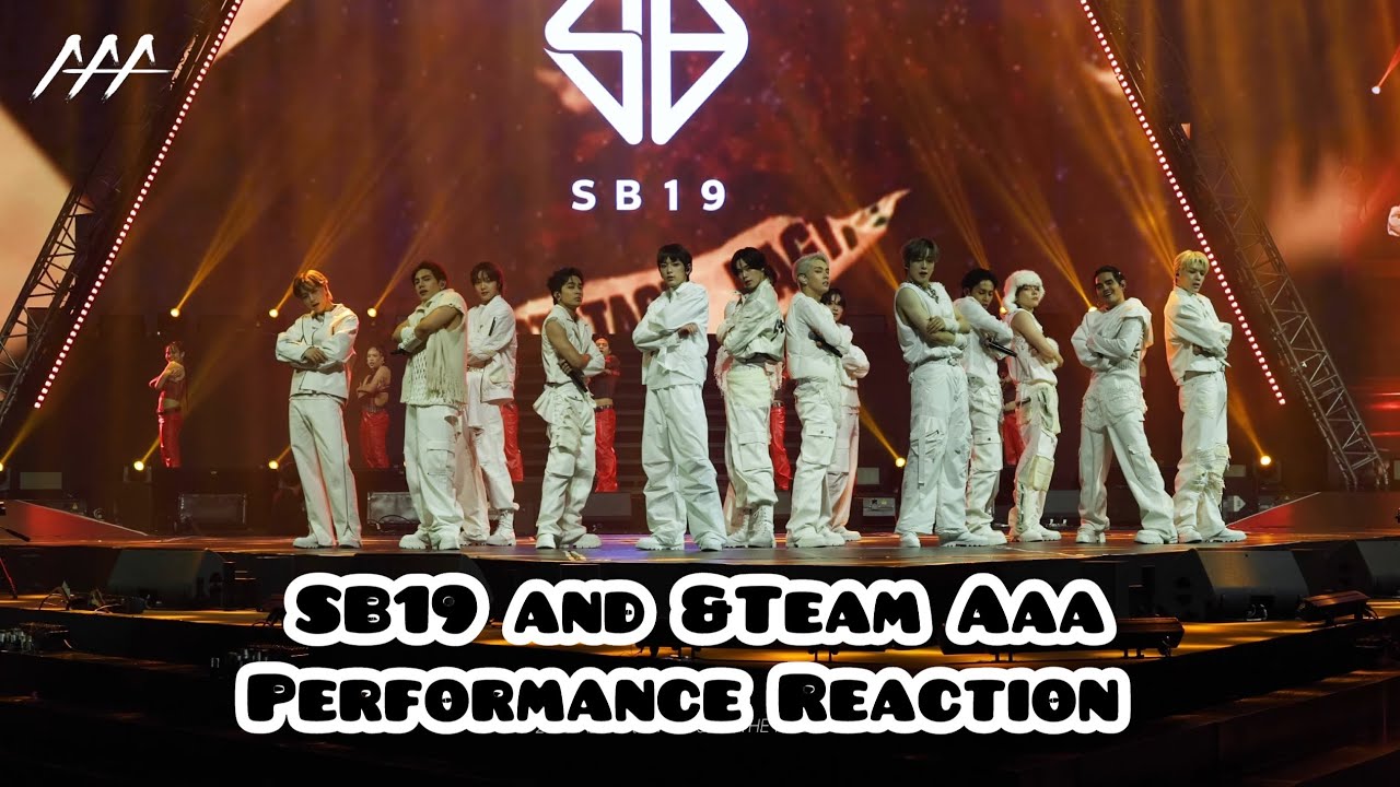 SB19X&TEAM “AAA” PERFORMANCE REACTION 😍 #sb19 #ppop #andTEAM #reaction - YouTube