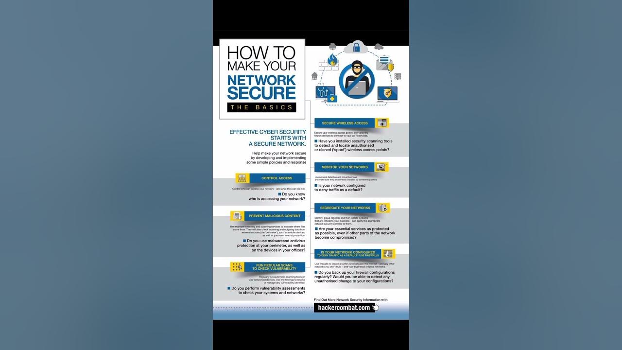 how to make your network secure - YouTube