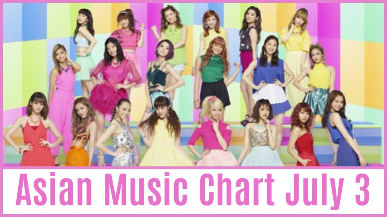 ASIAN MUSIC CHART July 2016 Week 3 - YouTube