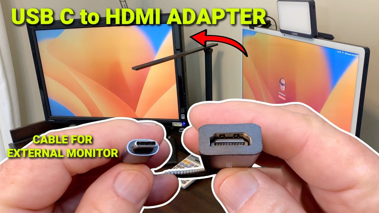 How to Connect Older External Monitor to Your Newer iMac ~ USB C to ...