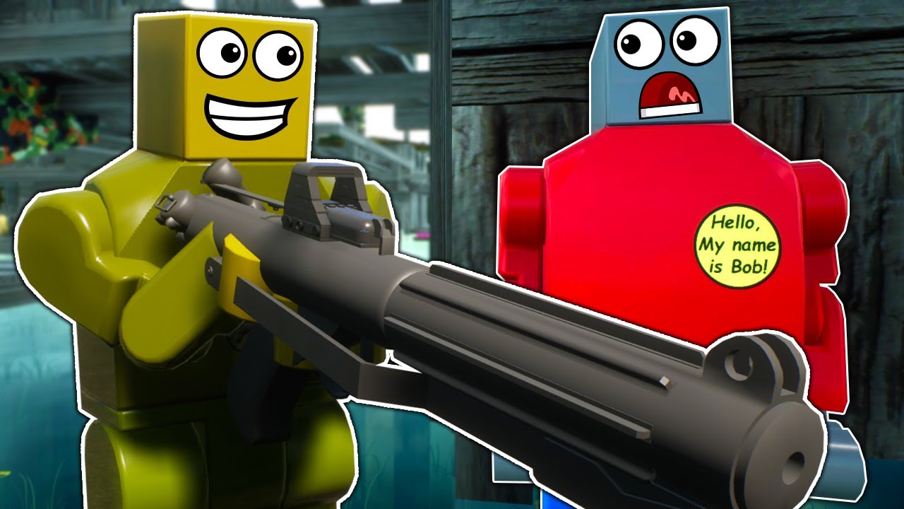 We Played Murder Hide and Seek in a Lego Swamp! - Brick Rigs ...