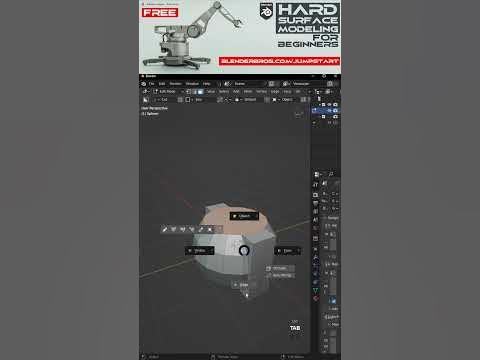 Blender Subd + Hard Surface Modeling #shorts - YouTube