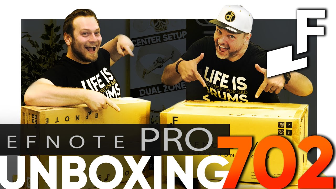 Unboxing & playing the EFNOTE PRO 702! - YouTube