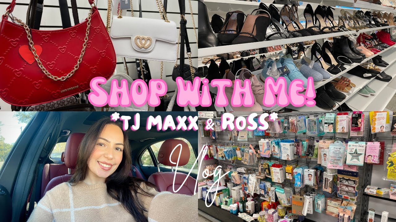 SHOP WITH ME 2023! TJ MAXX & ROSS SHOPPING VLOG* Clearance, Valentines ...