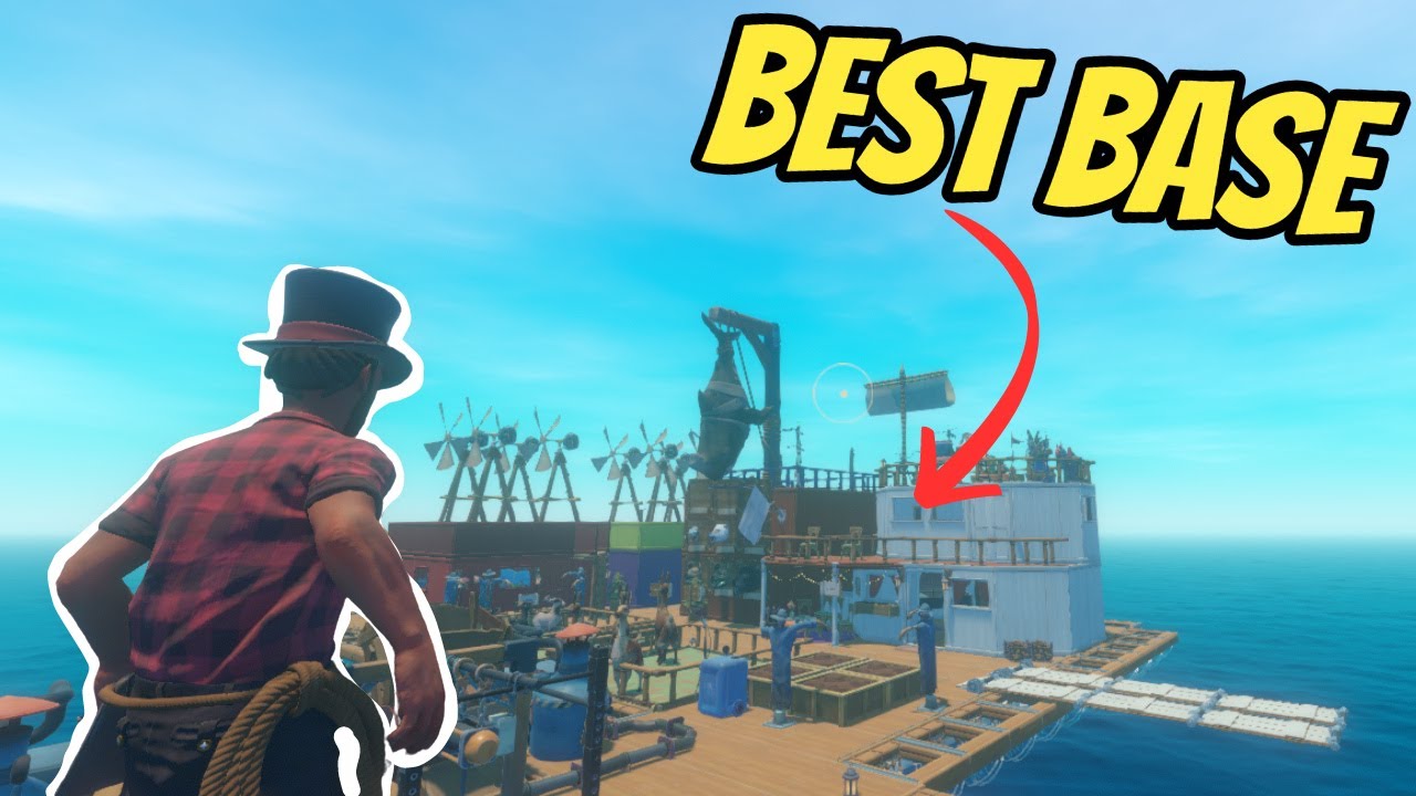 BEST ENDGAME BASE IN RAFT (extended Video) - YouTube