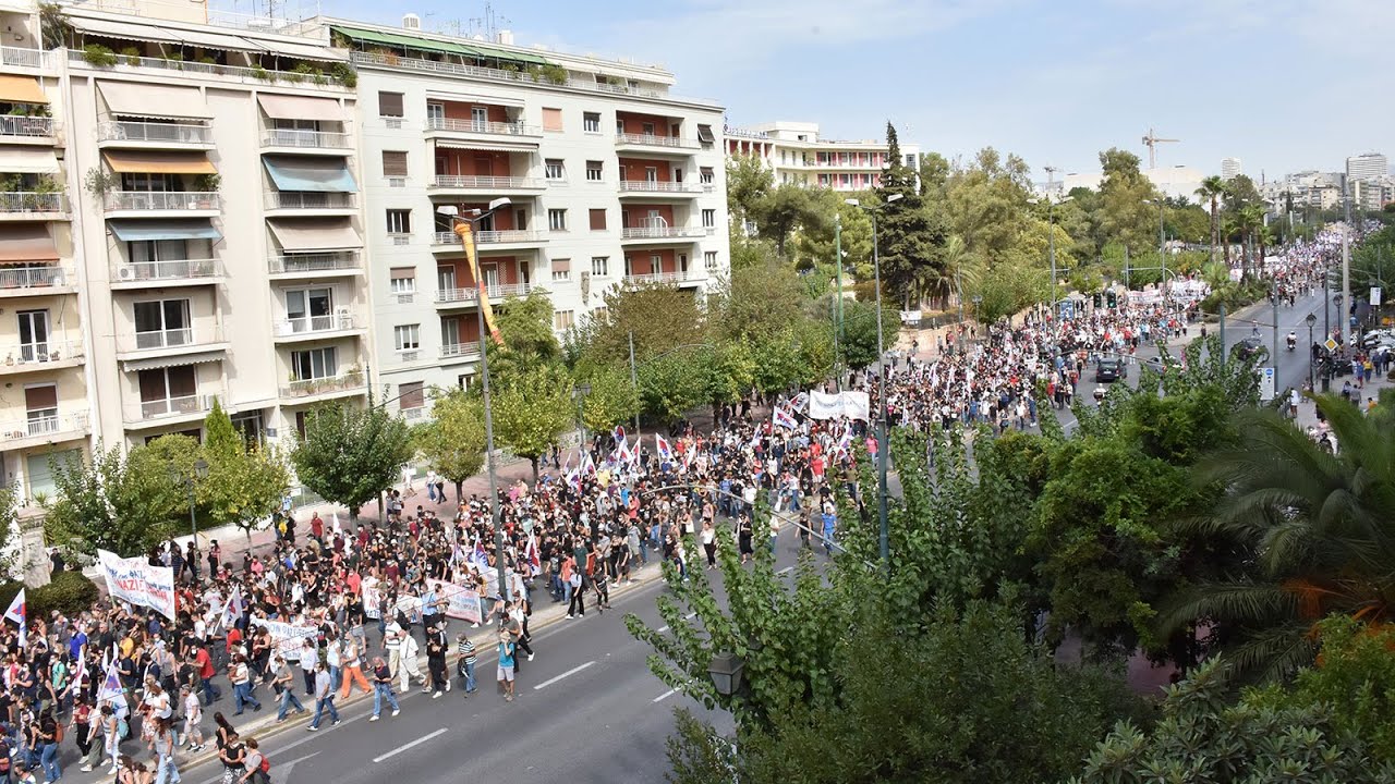 ΒΙΝΤΕΟ ΑΠΟ ΤΗ ΜΕΓΑΛΗ ΔΙΑΔΗΛΩΣΗ ΣΤΗΝ ΑΘΗΝΑ - YouTube