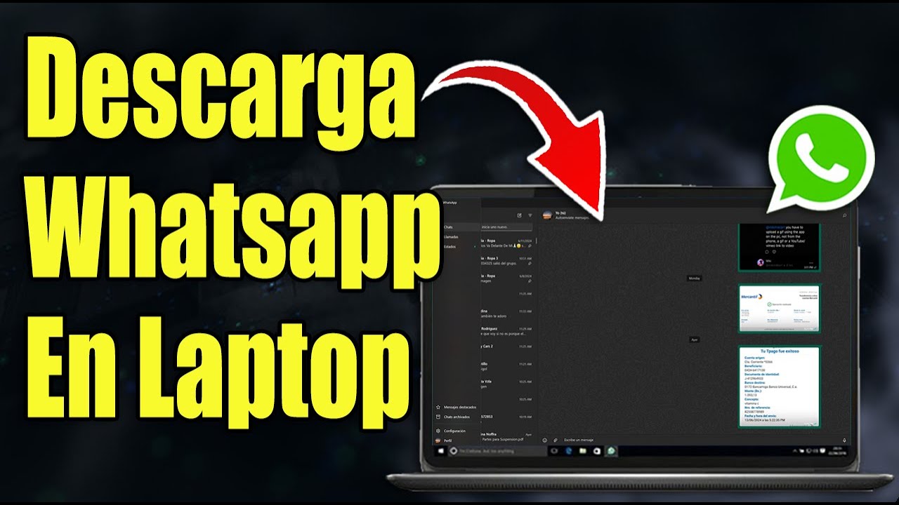 Como Descargar E Instalar Whatsapp en Laptop - YouTube