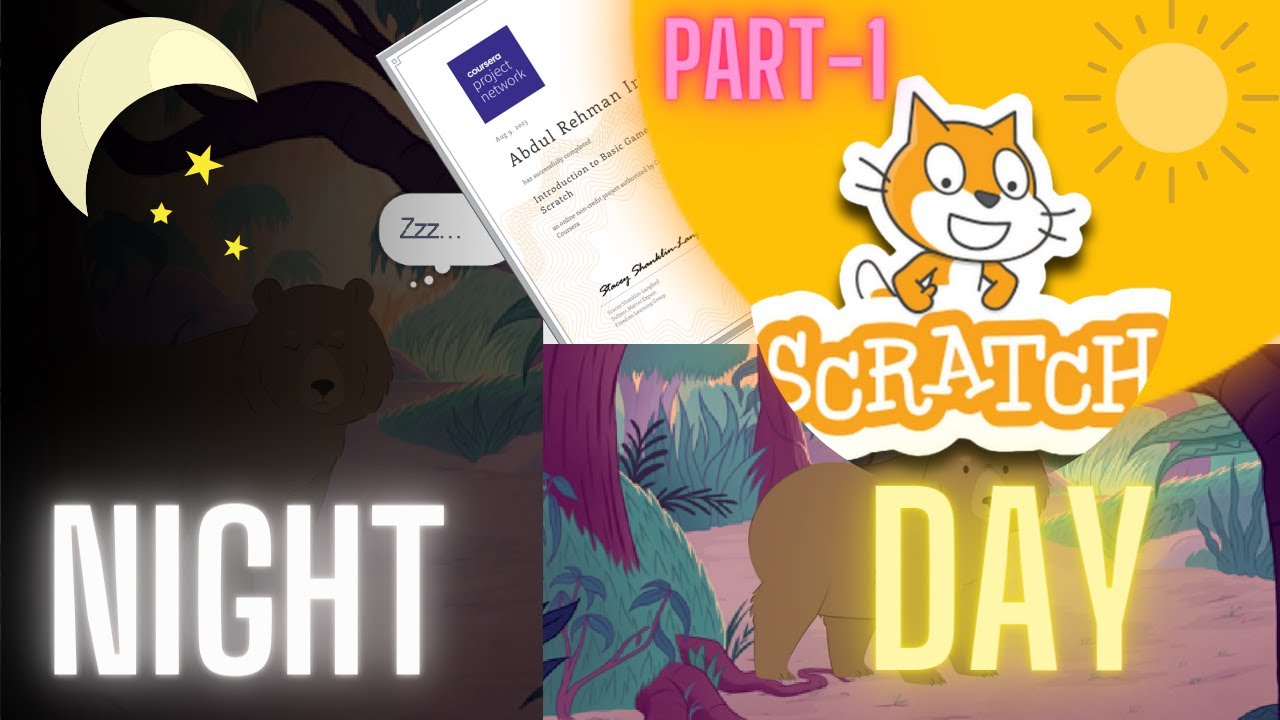 "Creating a Day and Night Game using Scratch - Part 1 | Beginner's ...