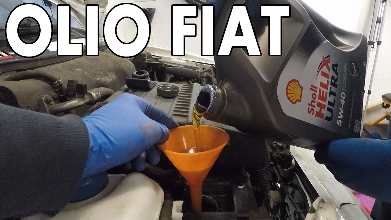 CAMBIO OLIO FIAT 600 1.1 (187) 40kW - YouTube