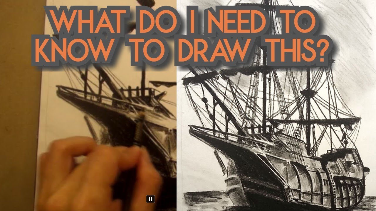 what do i need to know to draw? [basically look draw] (1/?) - YouTube