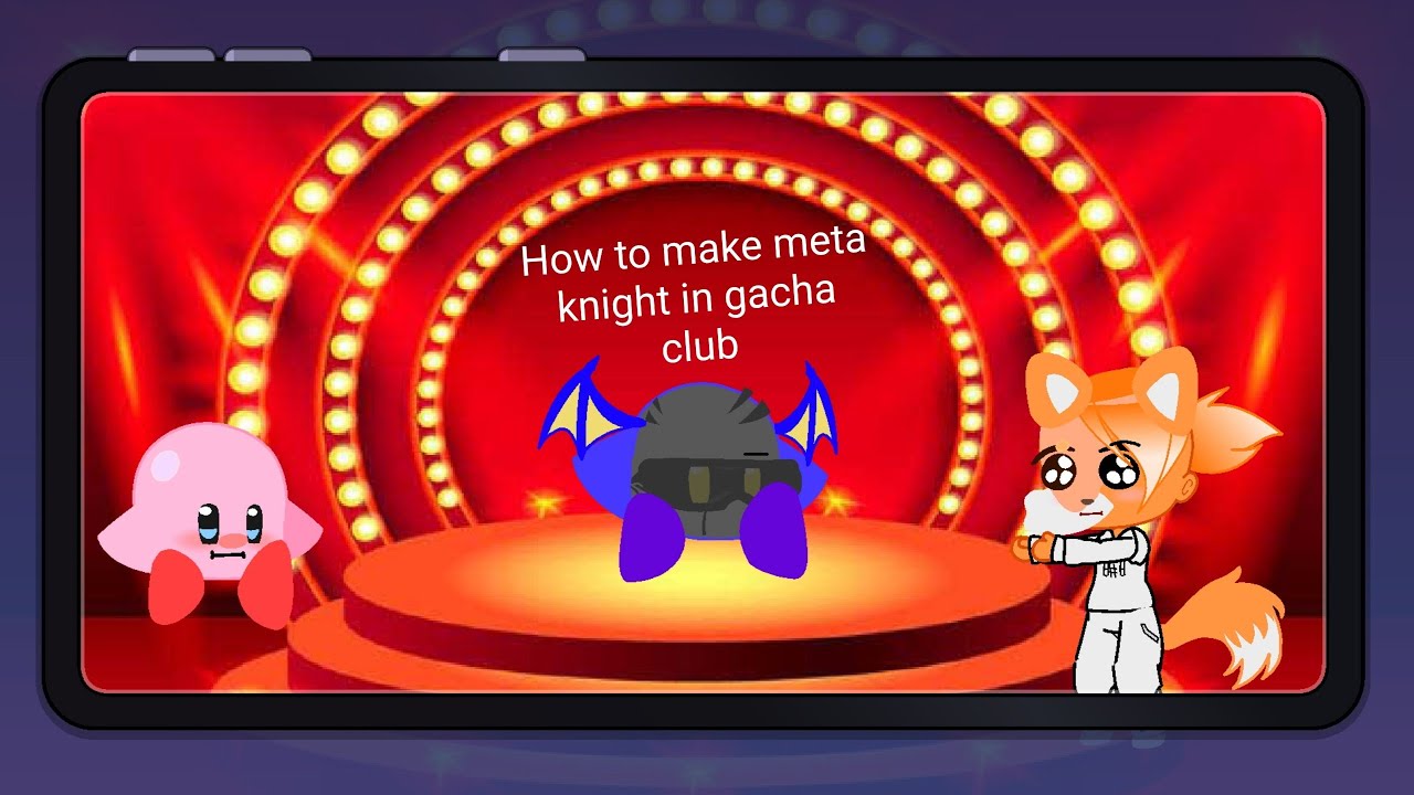 How to make make knight in gacha club read desc #gachaclub #kirby # ...
