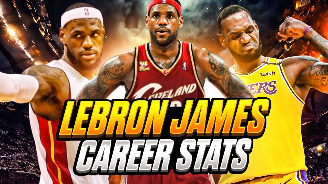 Every LeBron James' Career STATS | Regular Season + Playoffs (2024) 🔥🏀 ...