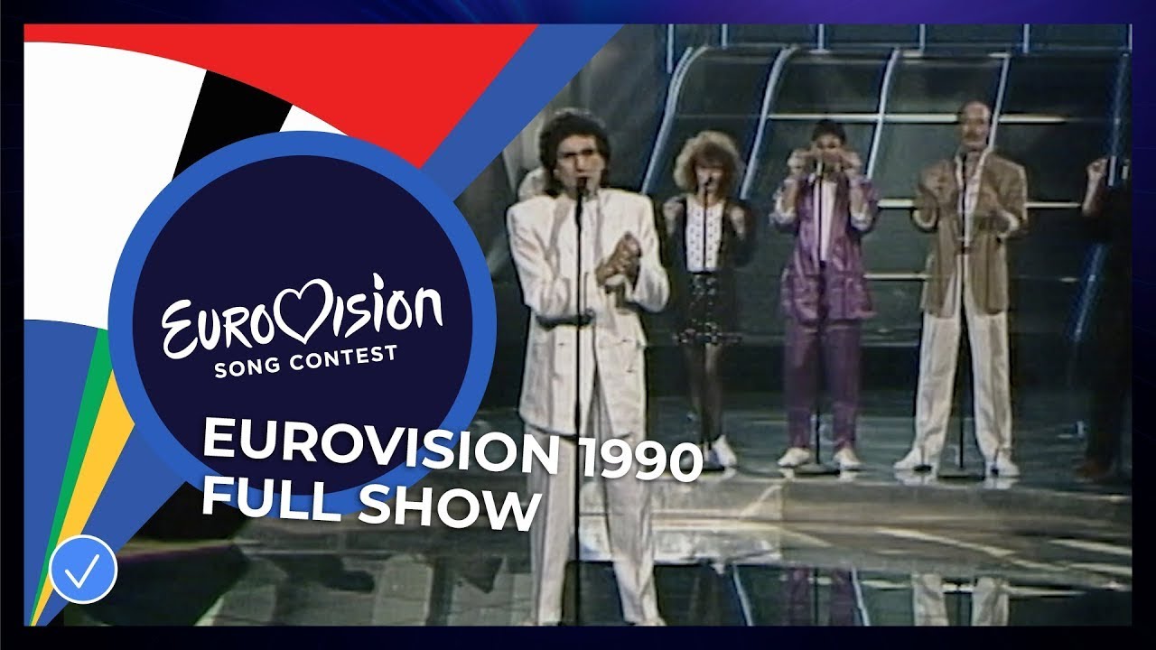 Eurovision Song Contest 1990 (No commentary) - YouTube
