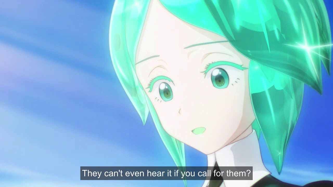 Houseki no Kuni Ventricosus explains what death is to Phos - YouTube